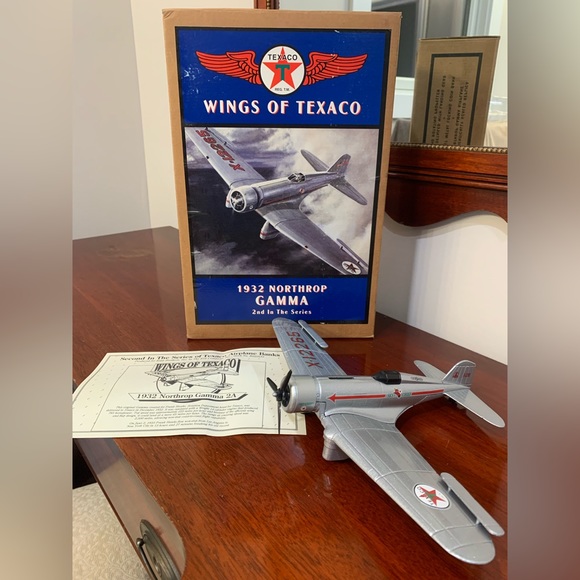 Ertl Collectibles | Toys | Wings Of Texaco 932 Northrop Gamma Die Cast ...